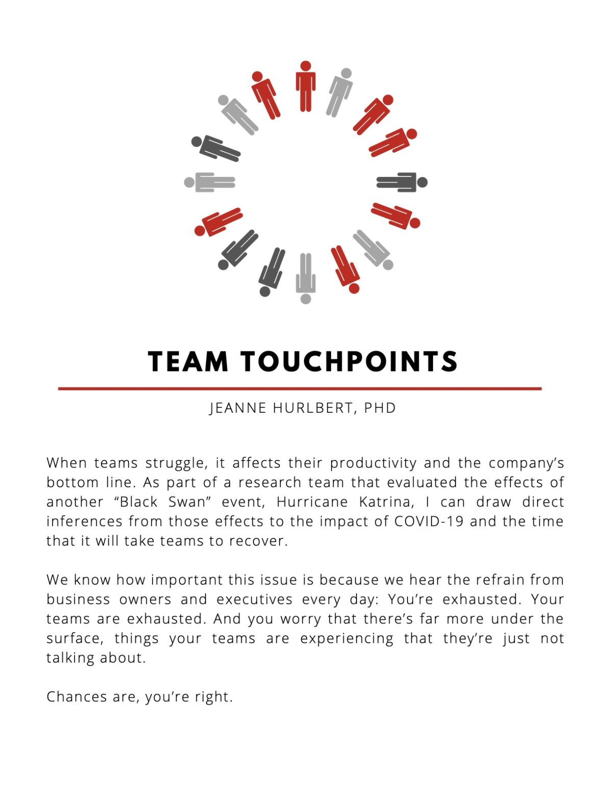 Team Touchpoints | Do you know how your team is really doing?